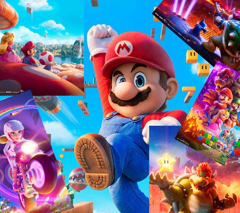 De nouvelles affiches pour le film Super Mario Bros